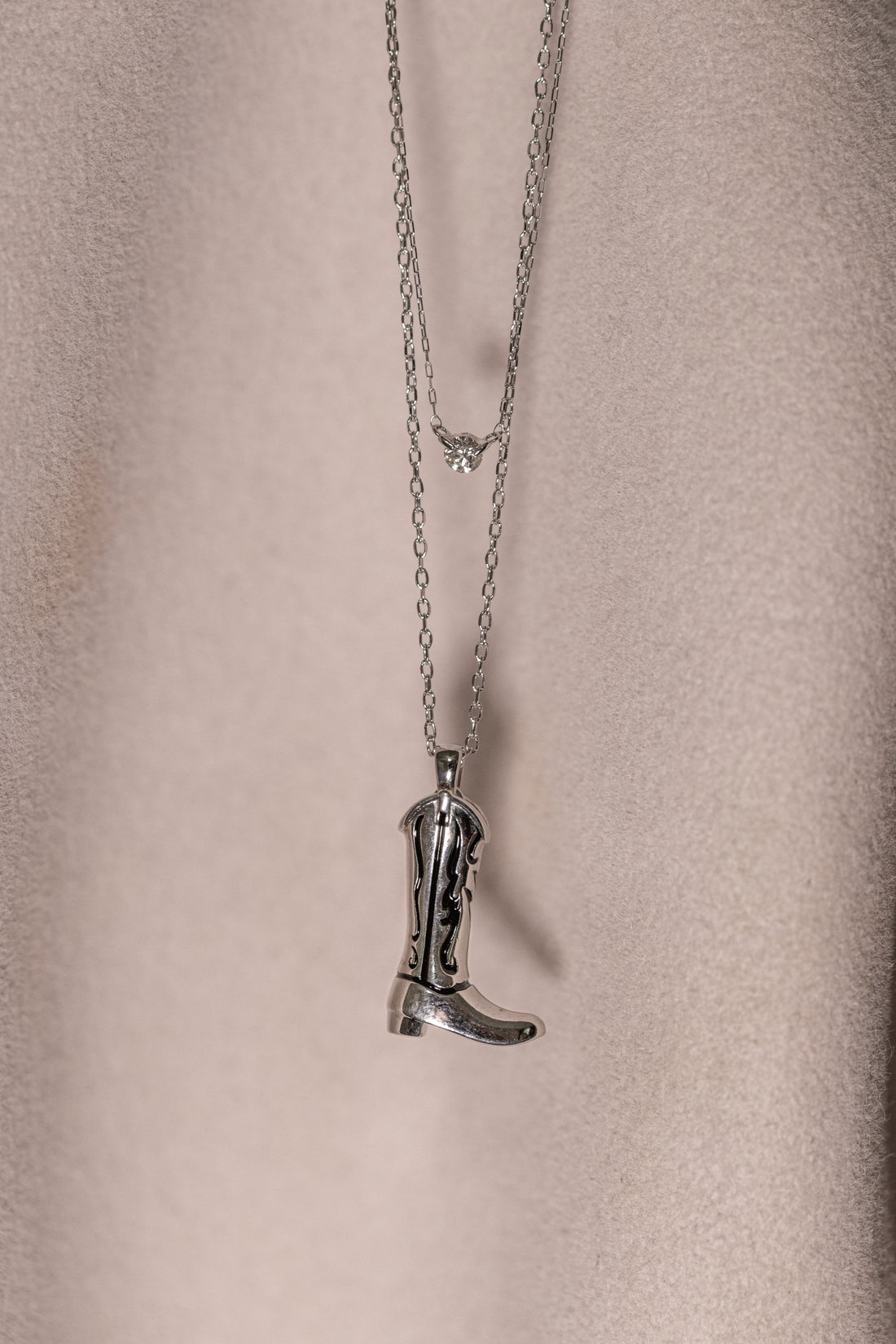 Boot Scootin' Golden Cowgirl Boot Pendant – Devereaux Gold